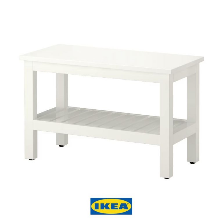 Banco Hemnes blanco de IKEA | Propuestas WunderHome