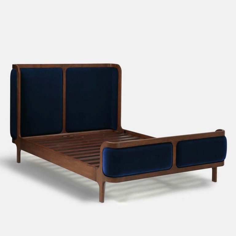 Belsa Velvet Bed from Soho Home | WunderHome